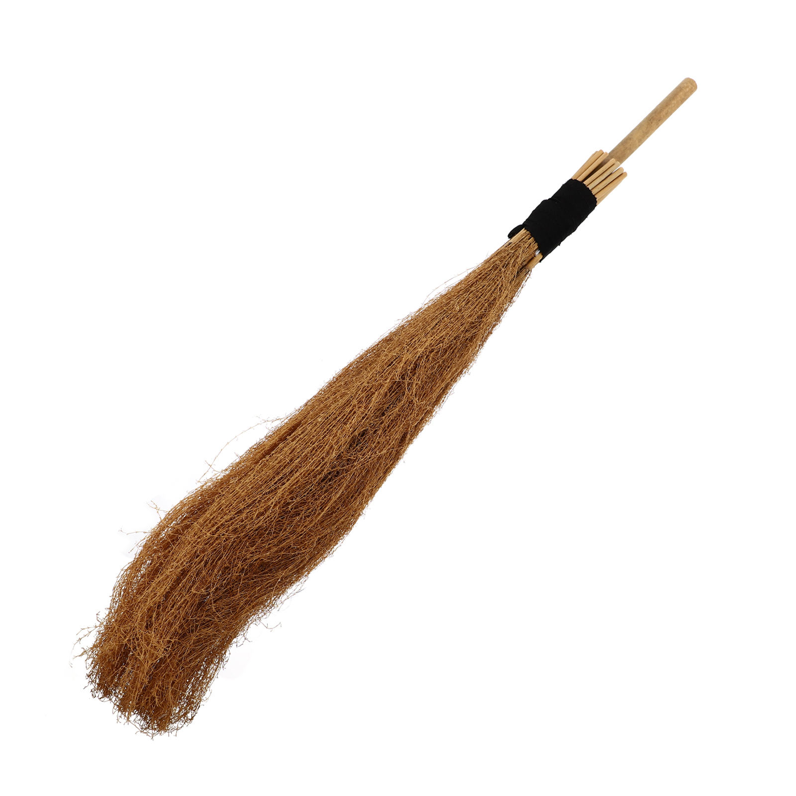 PAMINGONO Witch Besom 1Pc Broom Decor in Light Brown Color for Festive ...