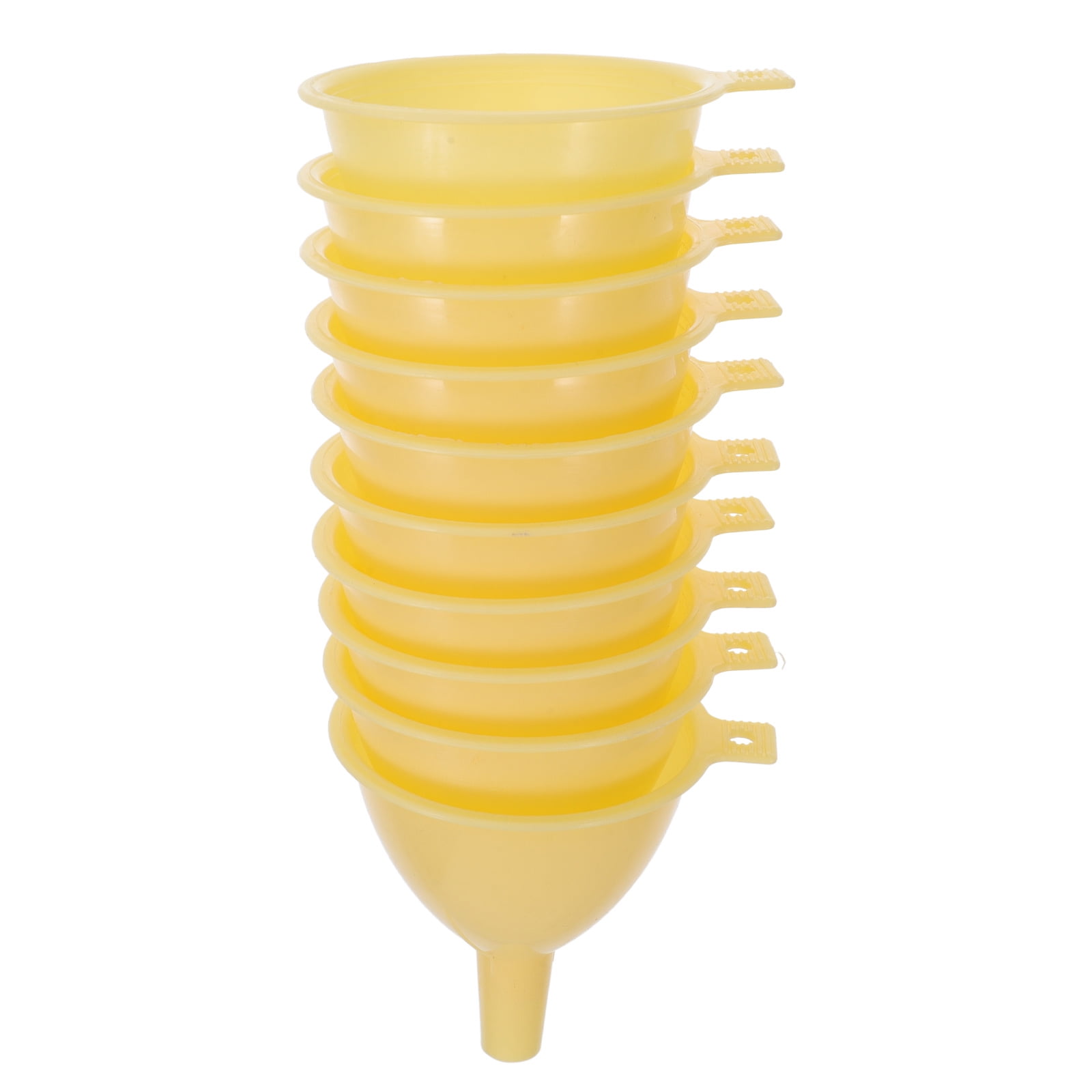 PAMINGONO Filter Funnel Yellow Plastic for Lab Use Smooth and Easy to ...