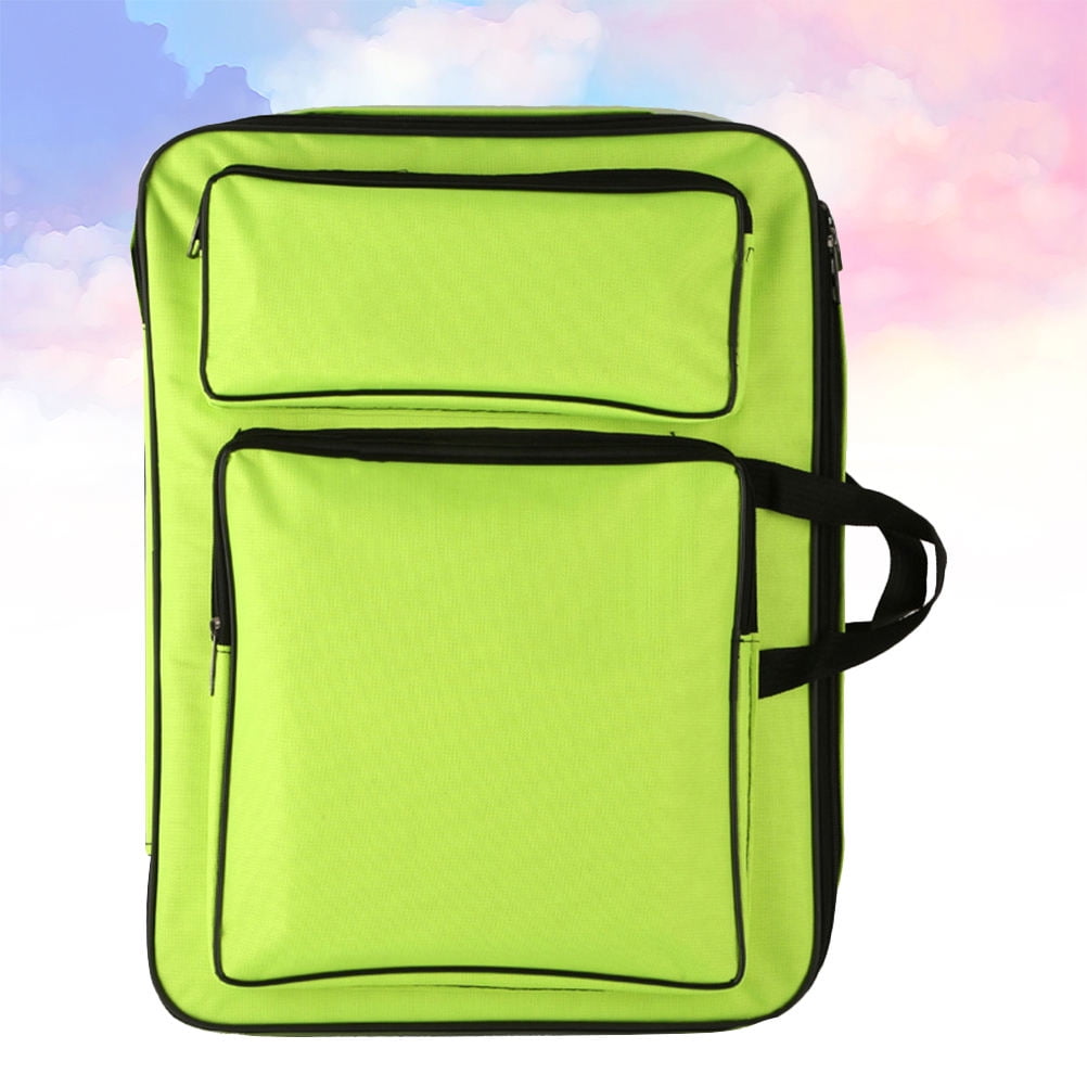 PAMINGONO artist essentials bag painting storage case Green Waterproof ...