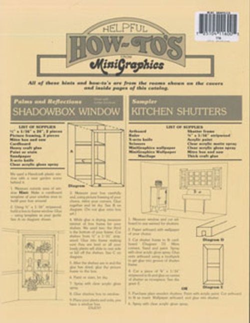 PAMPHLET:HOW TO Miniature Scale - Walmart.com