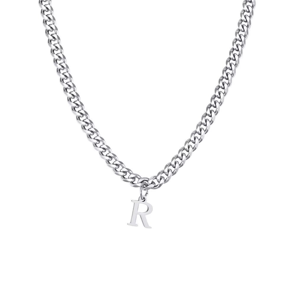 PAMTIER Men Stainless Steel Personalized Hip Hop Cool Solid Capital ...
