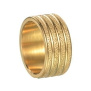 Rinfit Silicone Wedding Ring for Men - Soft Rubber Wedding Band ...