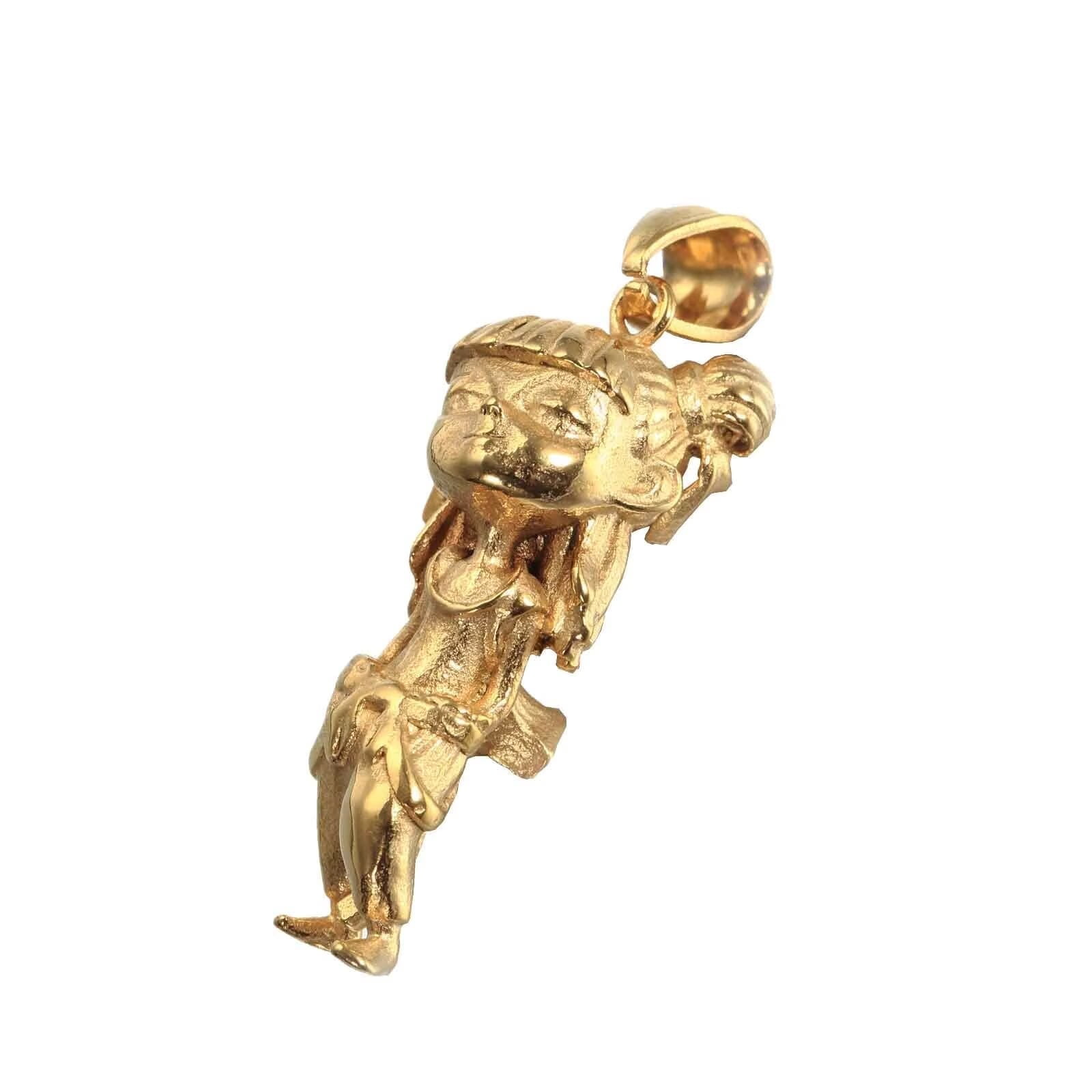 PAMTIER Men's Stainless Steel Chinese Myth Creative Vintage Hip Hop ...