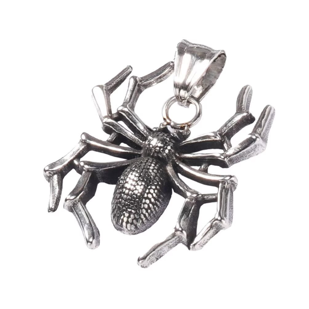 PAMTIER Men's Stainless Steel Vintage Personality Domineering Evil ...