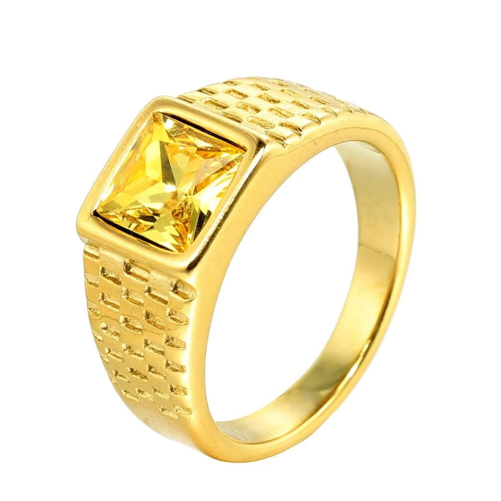 PAMTIER Unisex Stainless Steel Personality Vintage Game of Chess ...