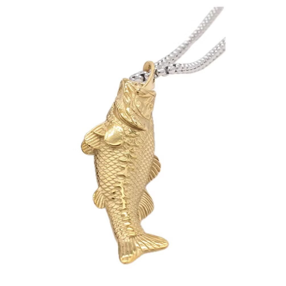 PAMTIER Unisex Stainless Steel Personality Vintage Hip Hop Skeleton ...