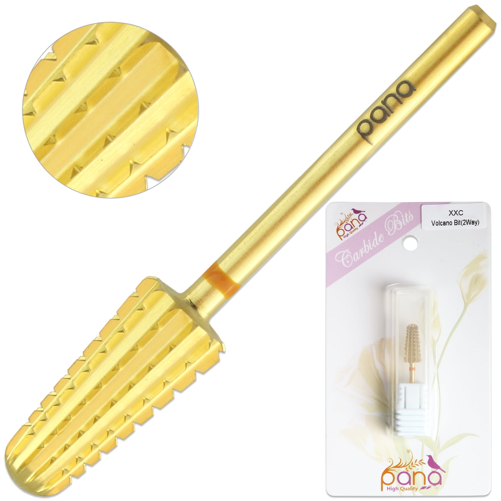 PANA Volcano Nail Carbide Bit - Two Way Rotate use for Both Left and ...