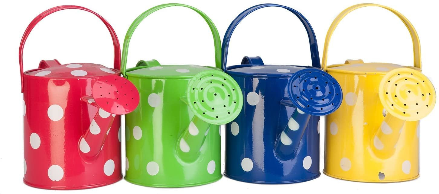 PANACEA PRODUCTS CORP 1/2 gallon, Polka Dot Watering Can, Color may ...