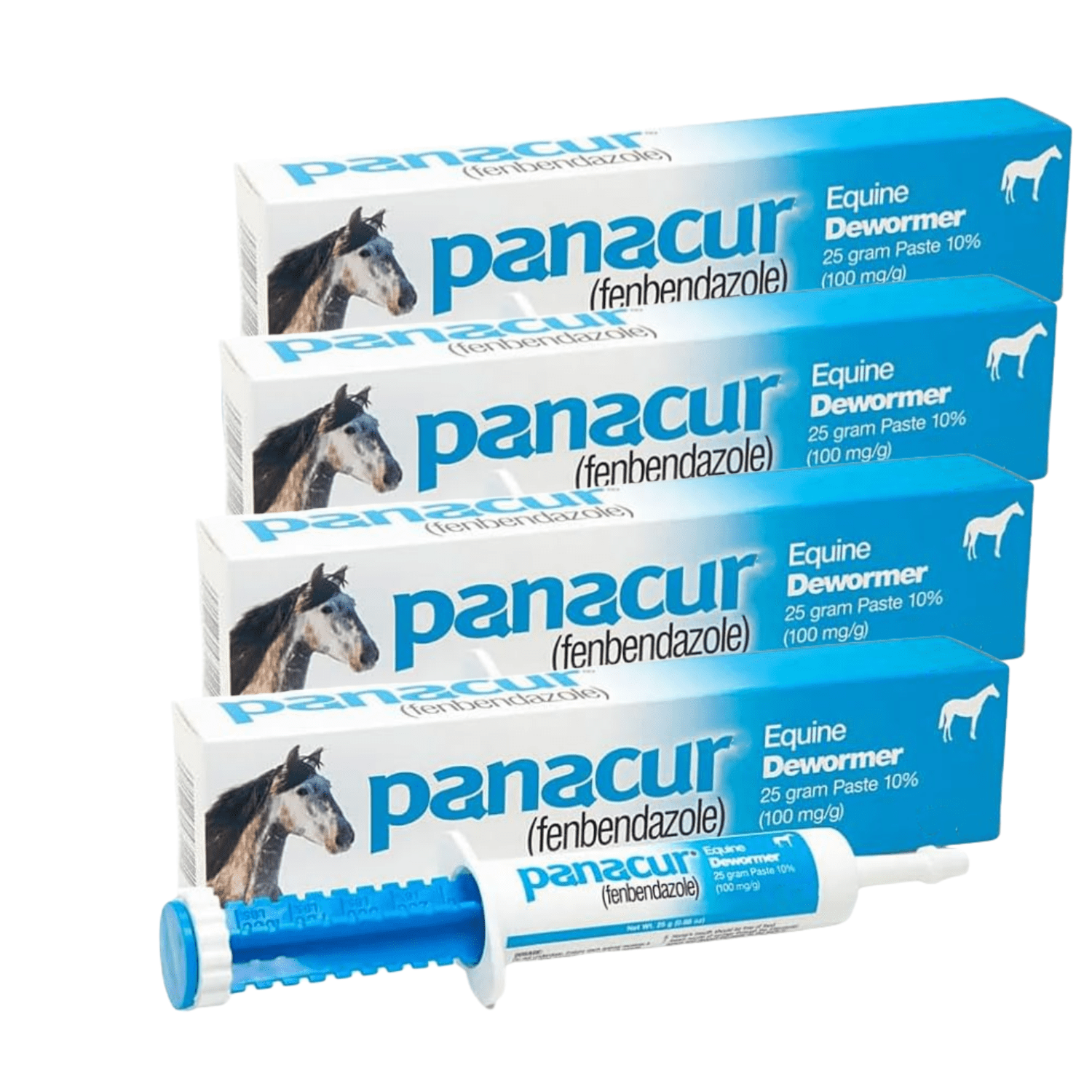 PANACUR Dewormer Horse Care Paste (100mg/g) - Vet-Recommended for ...