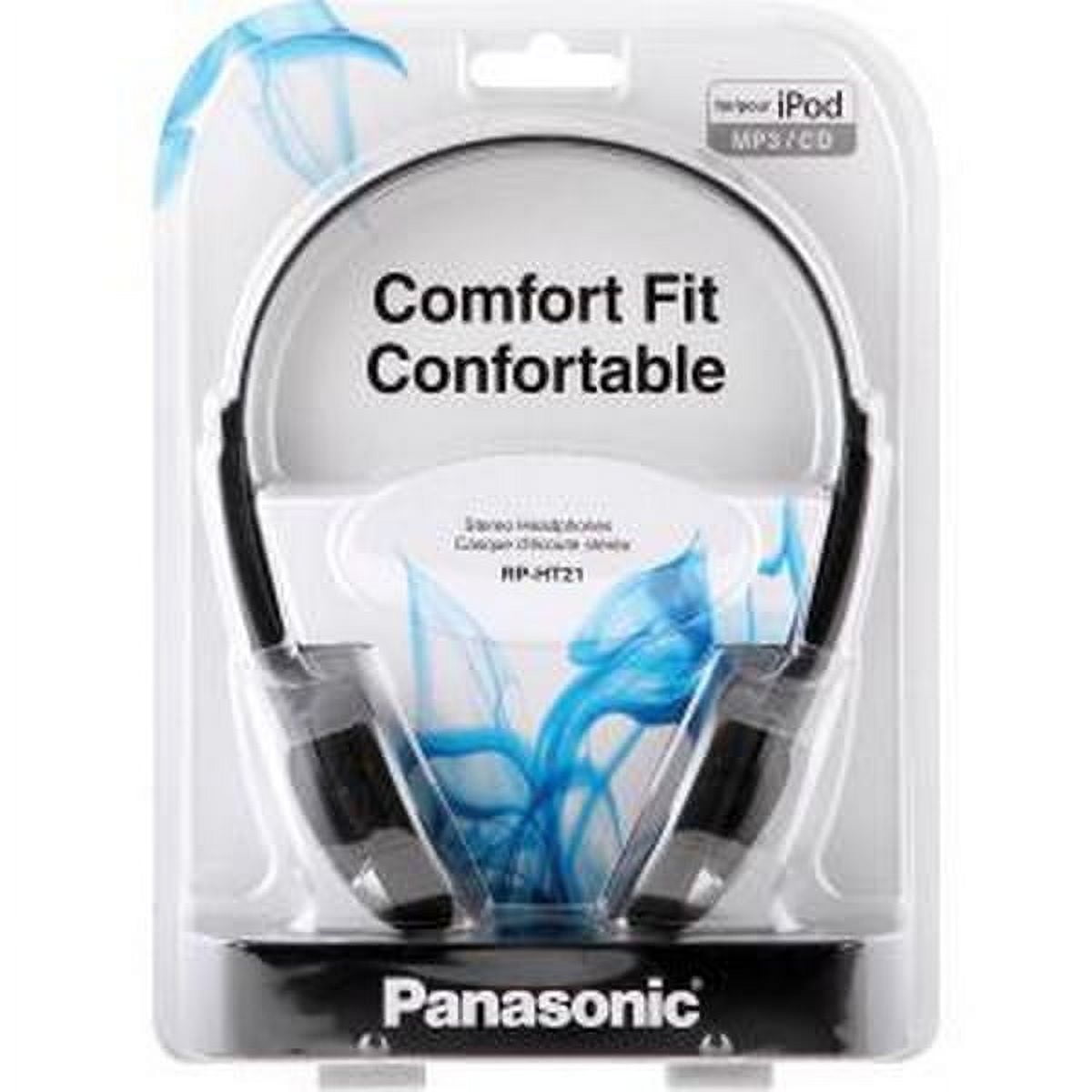 PANASONIC - HEADPHONES RP-HT21 PANASONIC LIGHTWEIGHT HEADPHONES ...