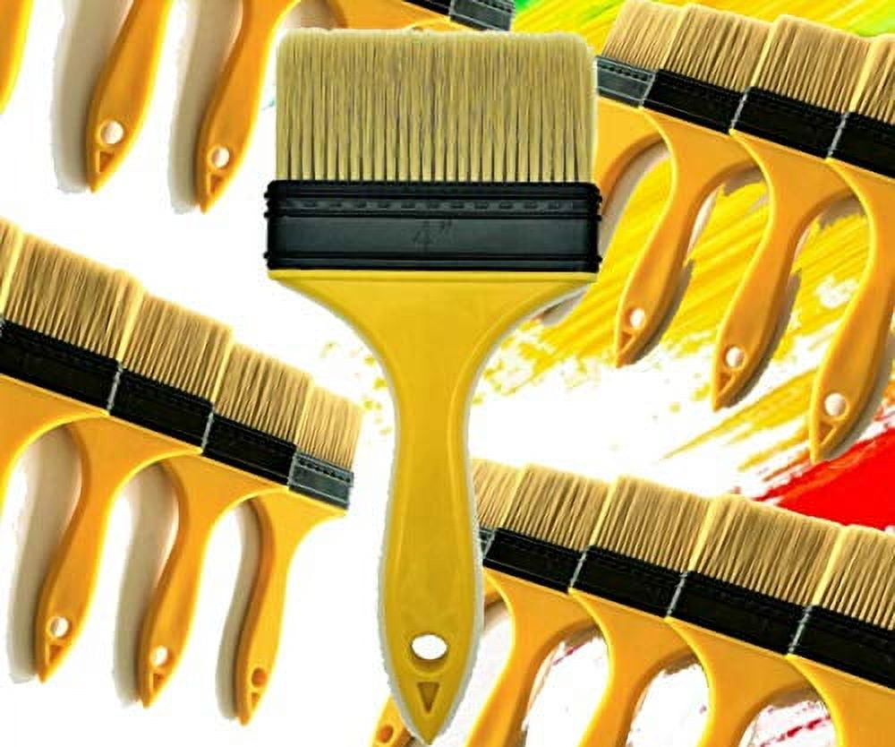 PANCLUB Paint Brushes for Walls I Chip Brush Set 4 inch 20 Pack I S ...