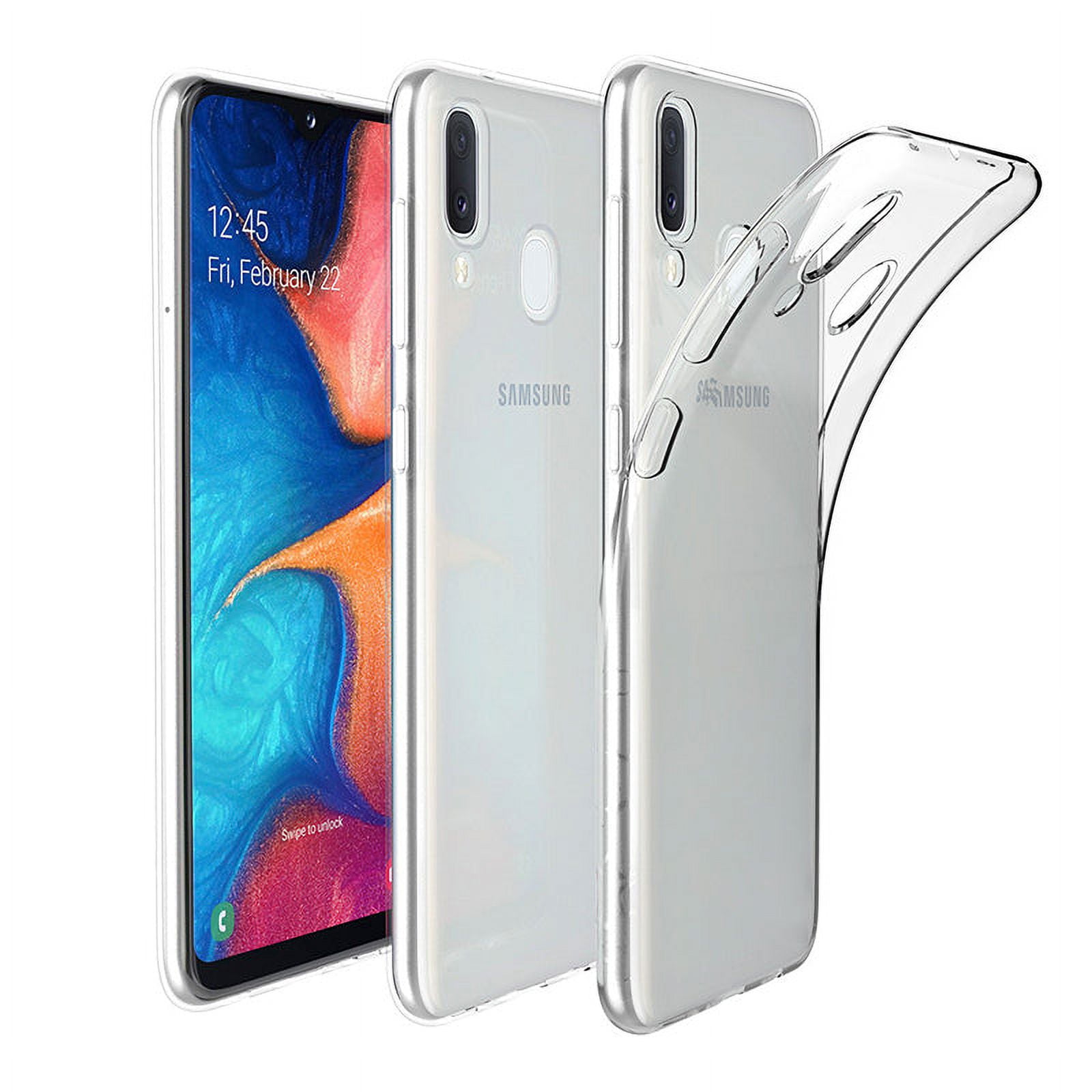 PANDACO Clear Case for Samsung Galaxy A20 - Walmart.com