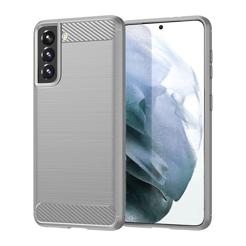 PANDACO Gray Brushed Metal Case for Samsung Galaxy S21 FE - Walmart.com
