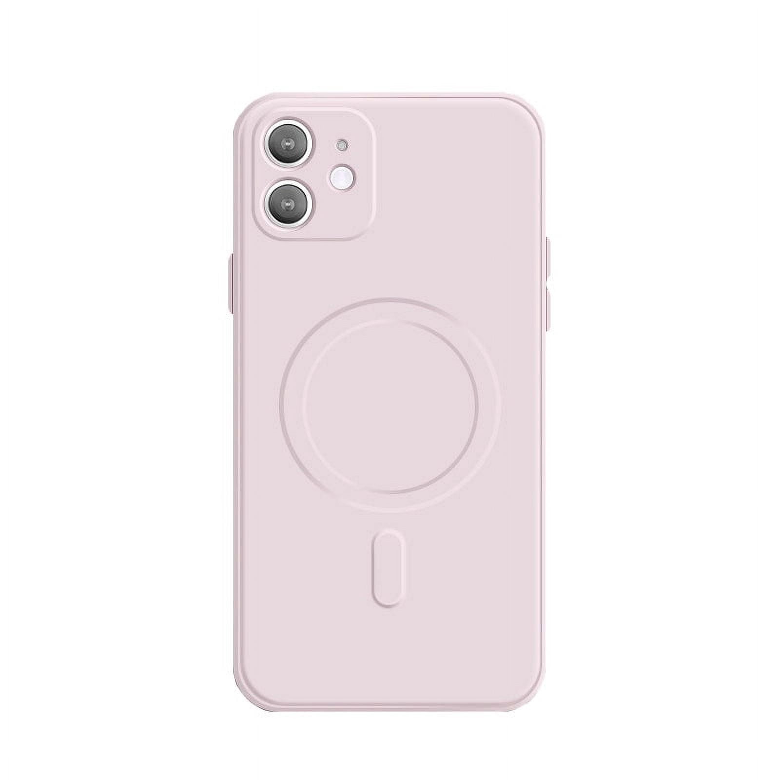PANDACO MagSafe Compatible Soft Shell Pink Case for iPhone 12 Mini ...