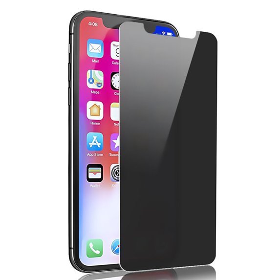 PANDACO Privacy Tempered Glass Ultra Thin Screen Protector for iPhone ...