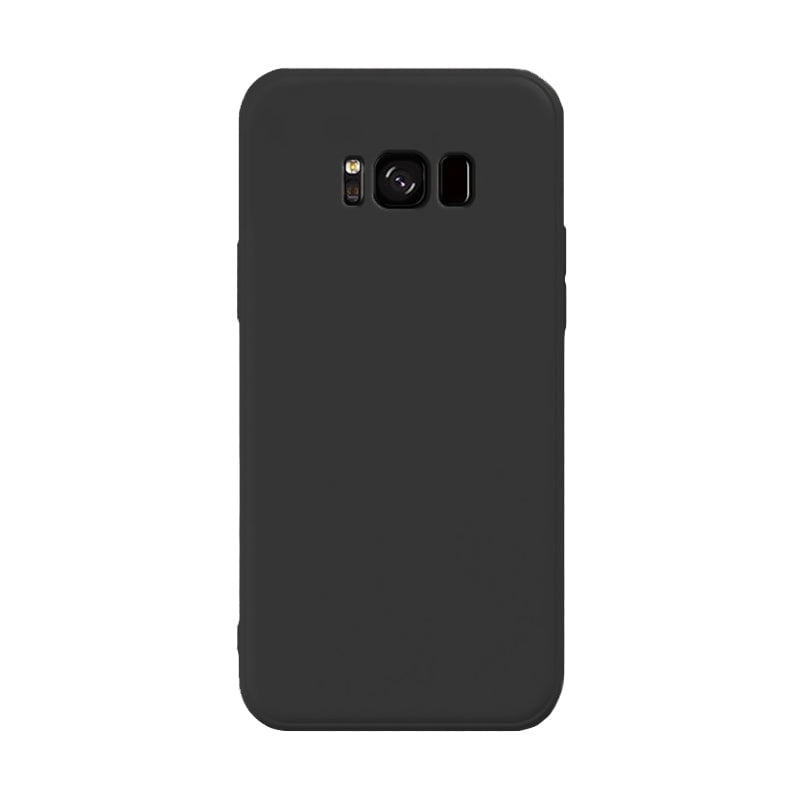 PANDACO Soft Shell Matte Black Case for Samsung Galaxy S8 - Walmart.com