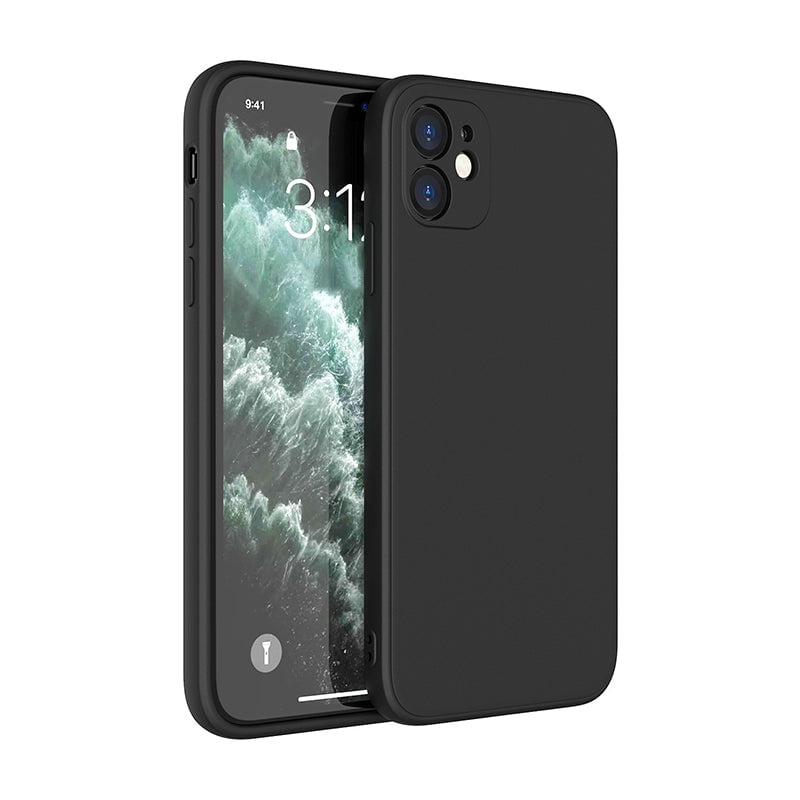 PANDACO Soft Shell Matte Black Case for iPhone 12 Mini - Walmart.com