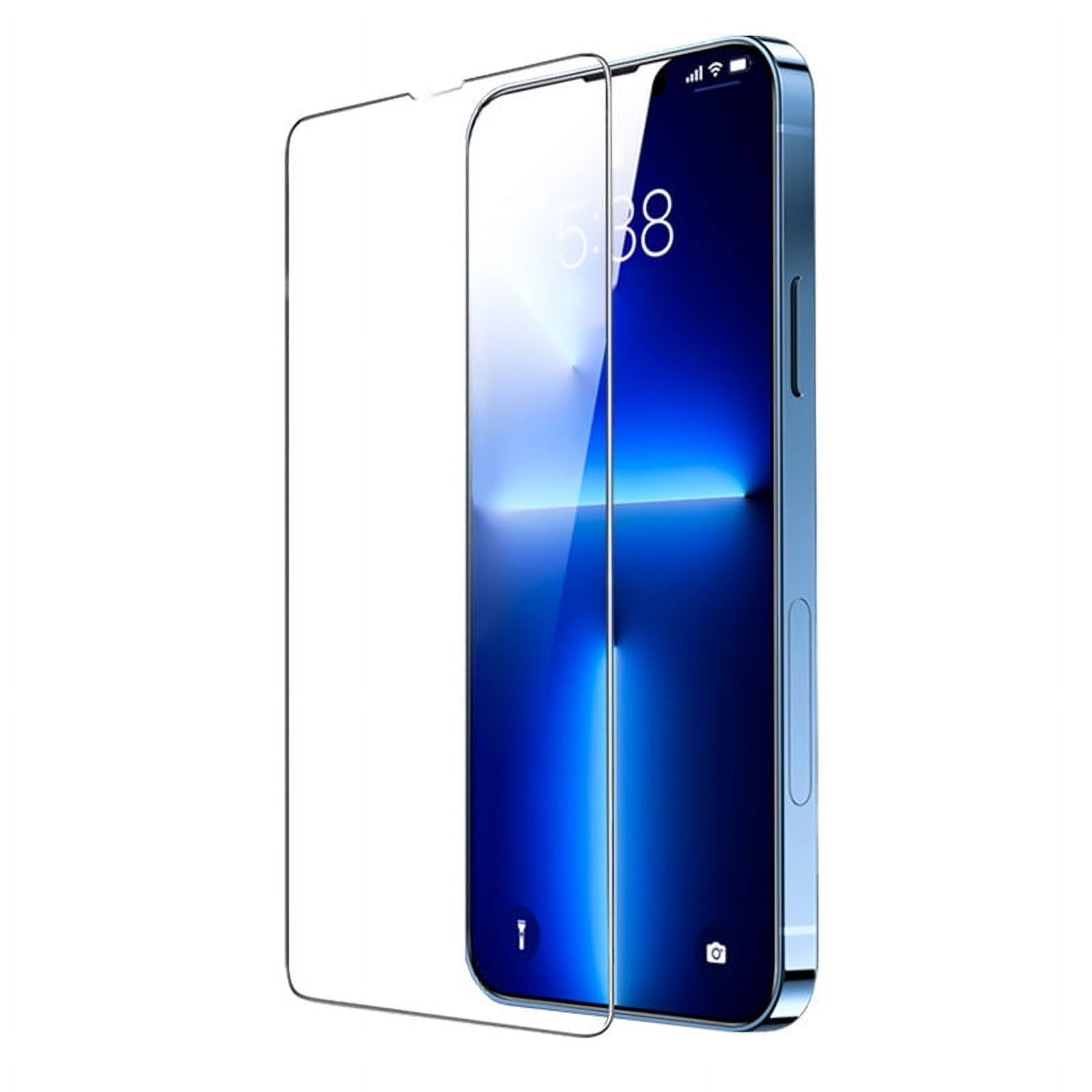 PANDACO Tempered Glass Ultra Thin Screen Protector for iPhone 14 Pro ...