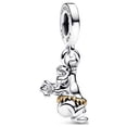 PANDORA Disney 100th Anniversary Baloo Lab-grown Diamond Dangle Charm ...