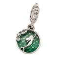 PANDORA Disney Ariel Sterling Silver Dangle With Clear Cubic Zirconia ...