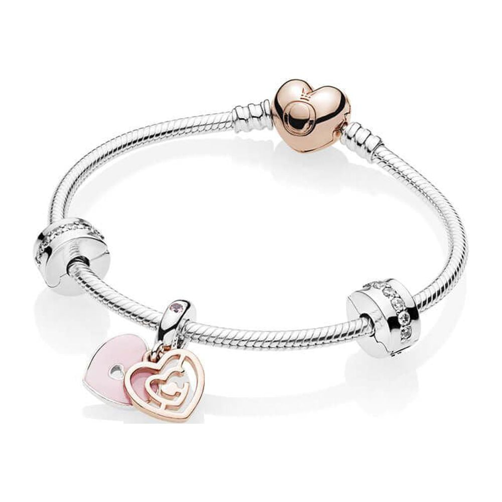 PANDORA Fun In Love Bracelet Gift Set - Walmart.com
