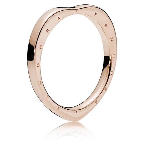 PANDORA Heart-Shaped Pandora Logo Ring - Walmart.com