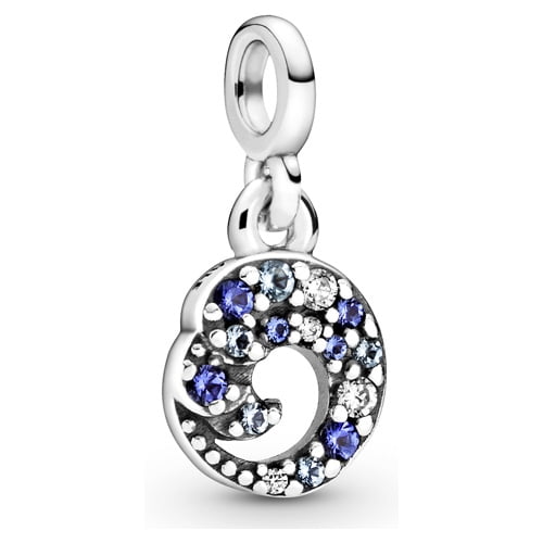 PANDORA My Blue Ocean Wave Dangle Charm - Walmart.com