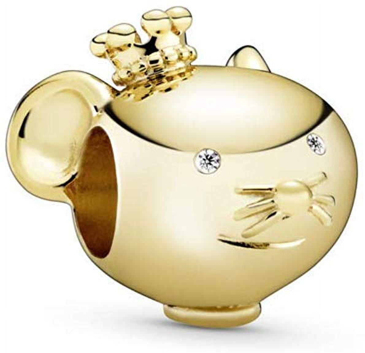 PANDORA Shining Rat Charm - 768587C01 - Walmart.com