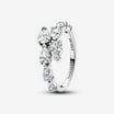 PANDORA Clear Sparkling Crown Ring - Size: 50 - Walmart.com