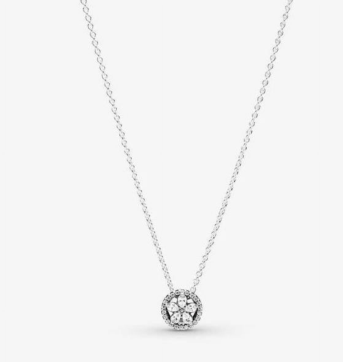 PANDORA Sparkling Snowflake Collier Necklace - Walmart.com