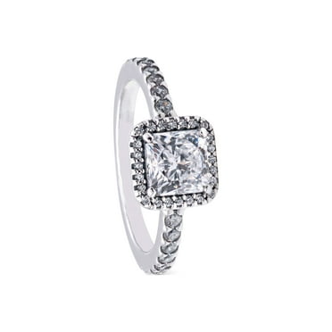 Pandora Sparkling & Polished Lines Ring Rose Gold 180919CZ-5 With Gift ...