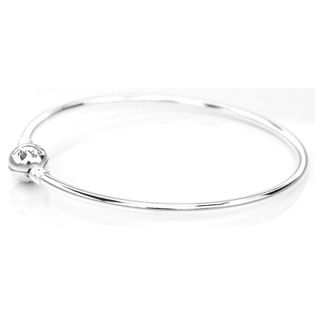 PANDORA Sterling Silver Bangle Bracelet - 590713-16 - Walmart.com