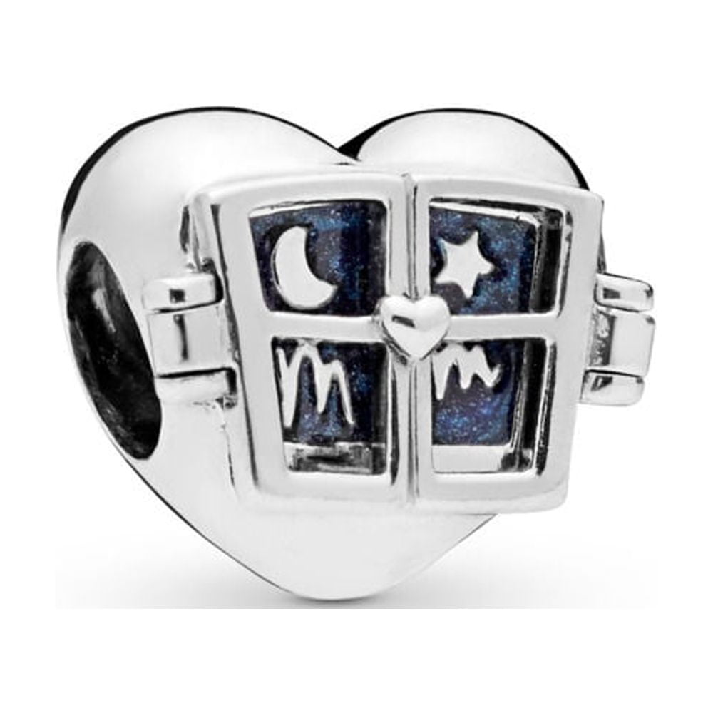 PANDORA Window Heart 925 Sterling Silver Charm - 798006EN63 - Walmart.com