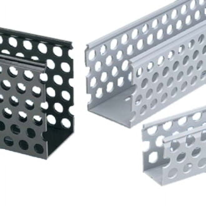 PANDUIT 6ft Panduct Flush Cover Type D - Round Hole Wiring Duct ...