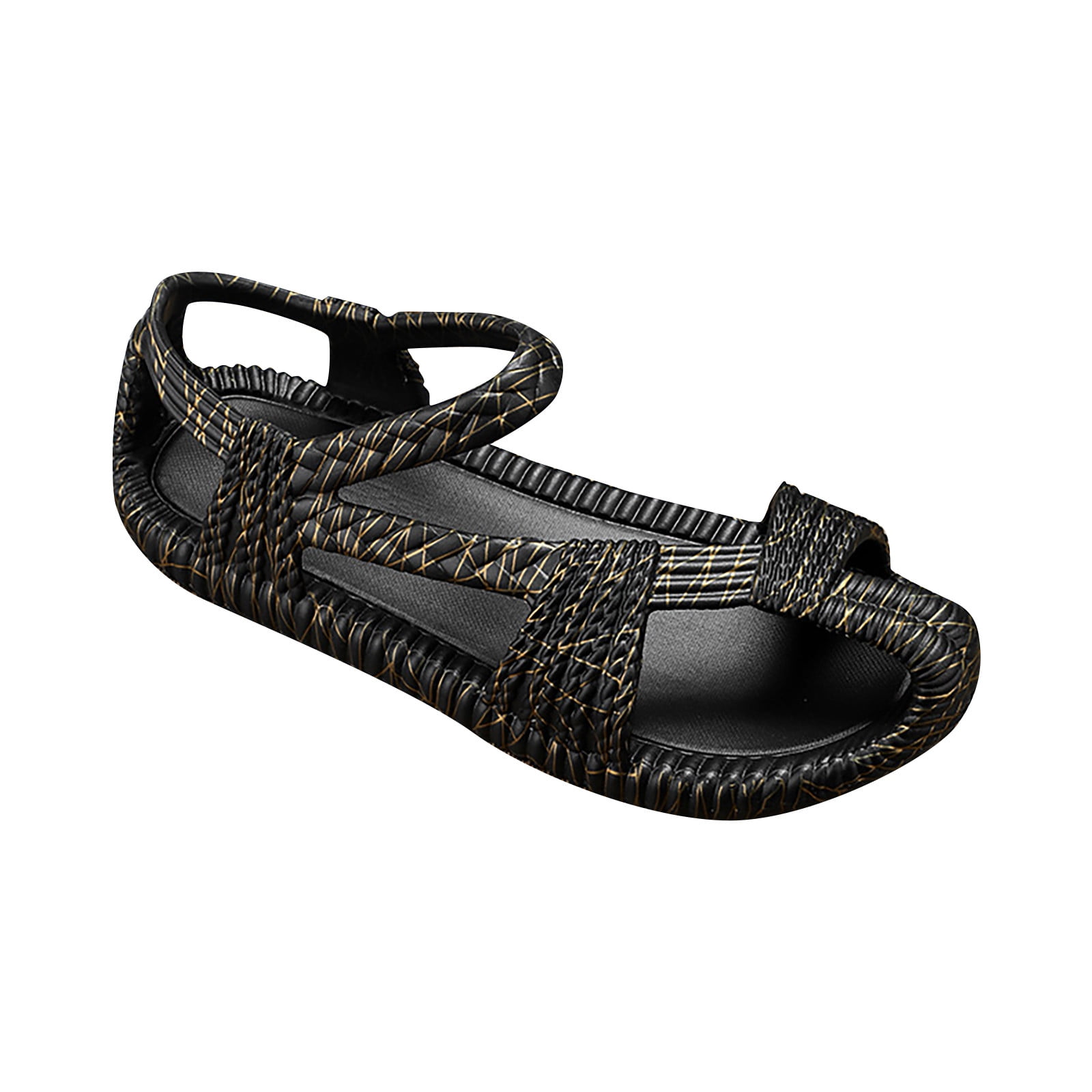 PANGF Men's Sandals Sports Summer Beach Slippers Sliding Outdoor Remote ...