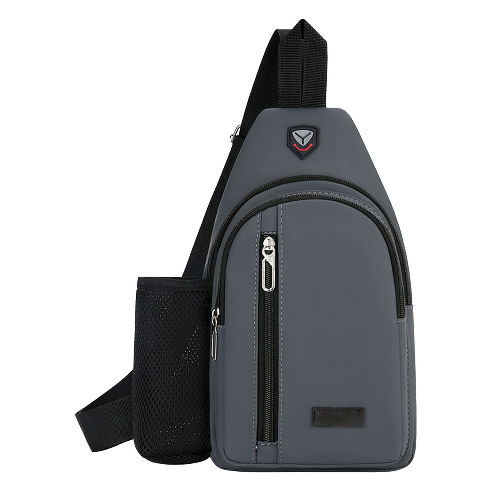 PANGF Small Sling Bag with Water Bottle Holder for Woman and Man ...