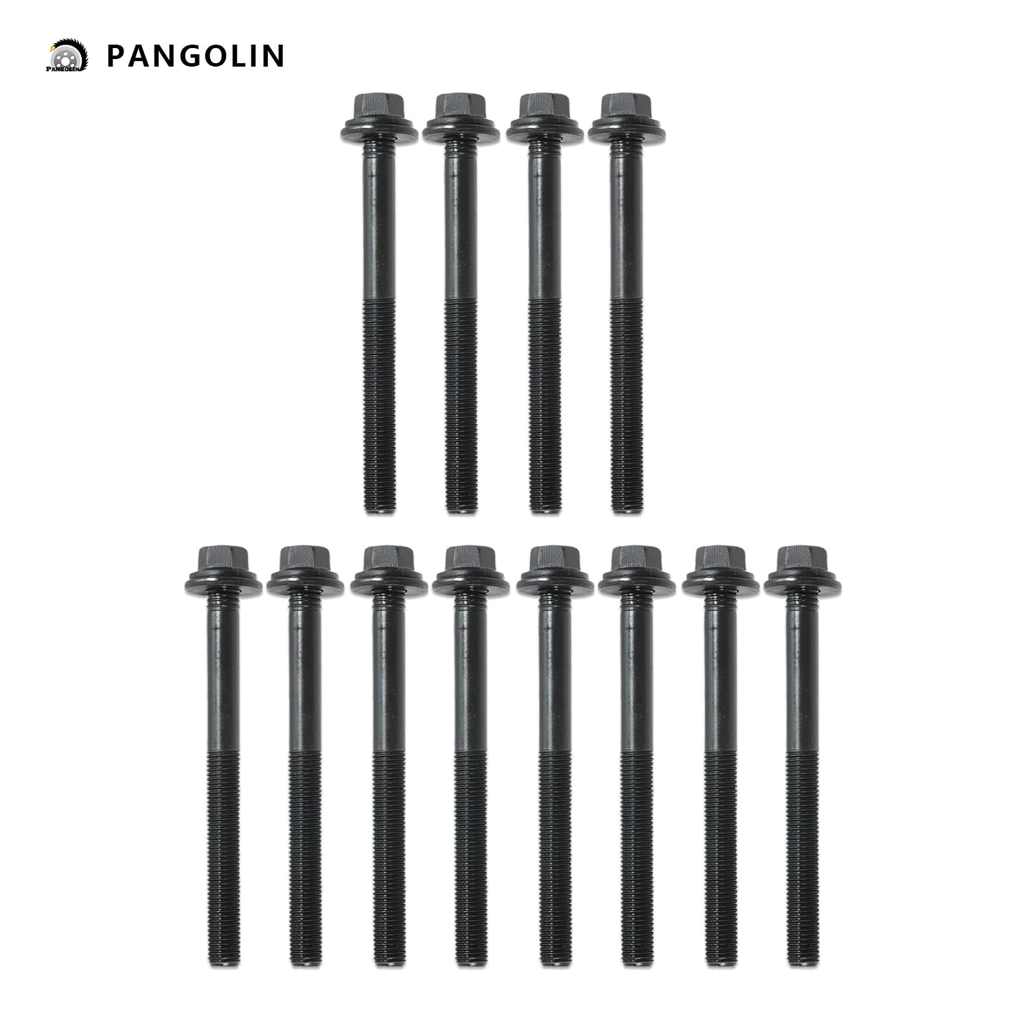 PANGOLIN 12Pcs Engine Cylinder Head Bolt Set ES72467 Fit for 2011-2016 ...