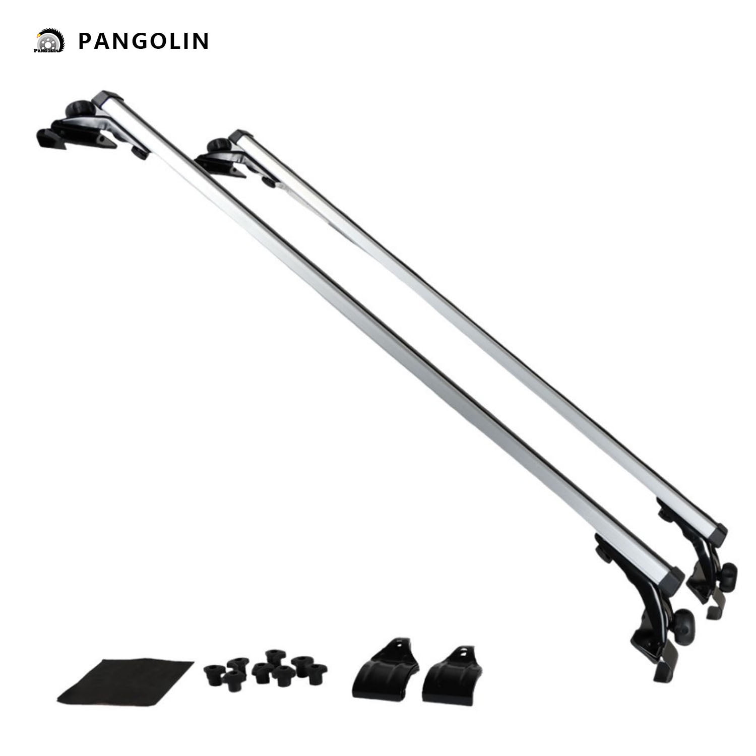 "PANGOLIN Universal 48"" Car Roof Rack Cross Bars, Aluminum Adjustable ...