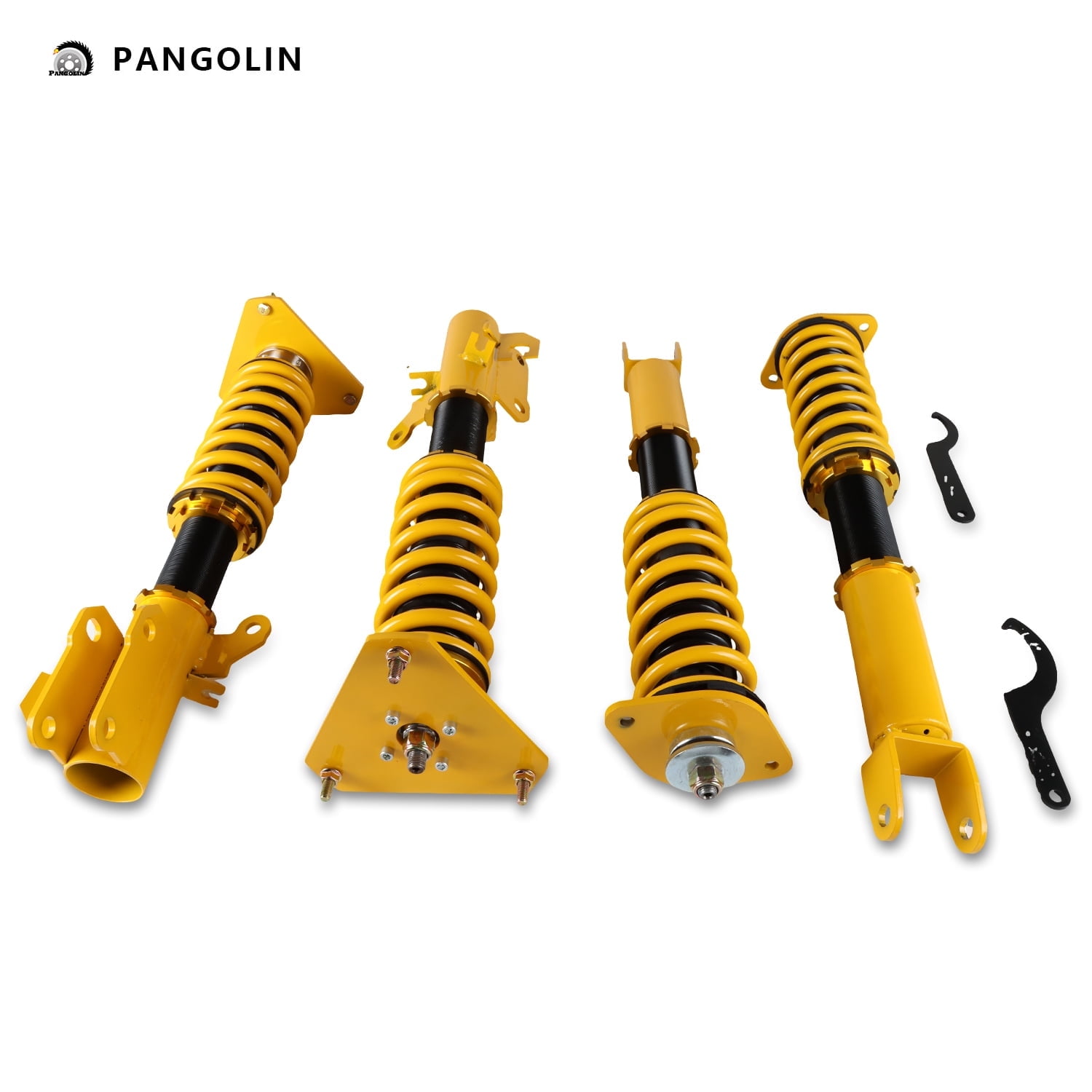 PANGOLIN 4Pcs Front Rear Full Auto Coilovers Struts Kit Fit for 2007 ...
