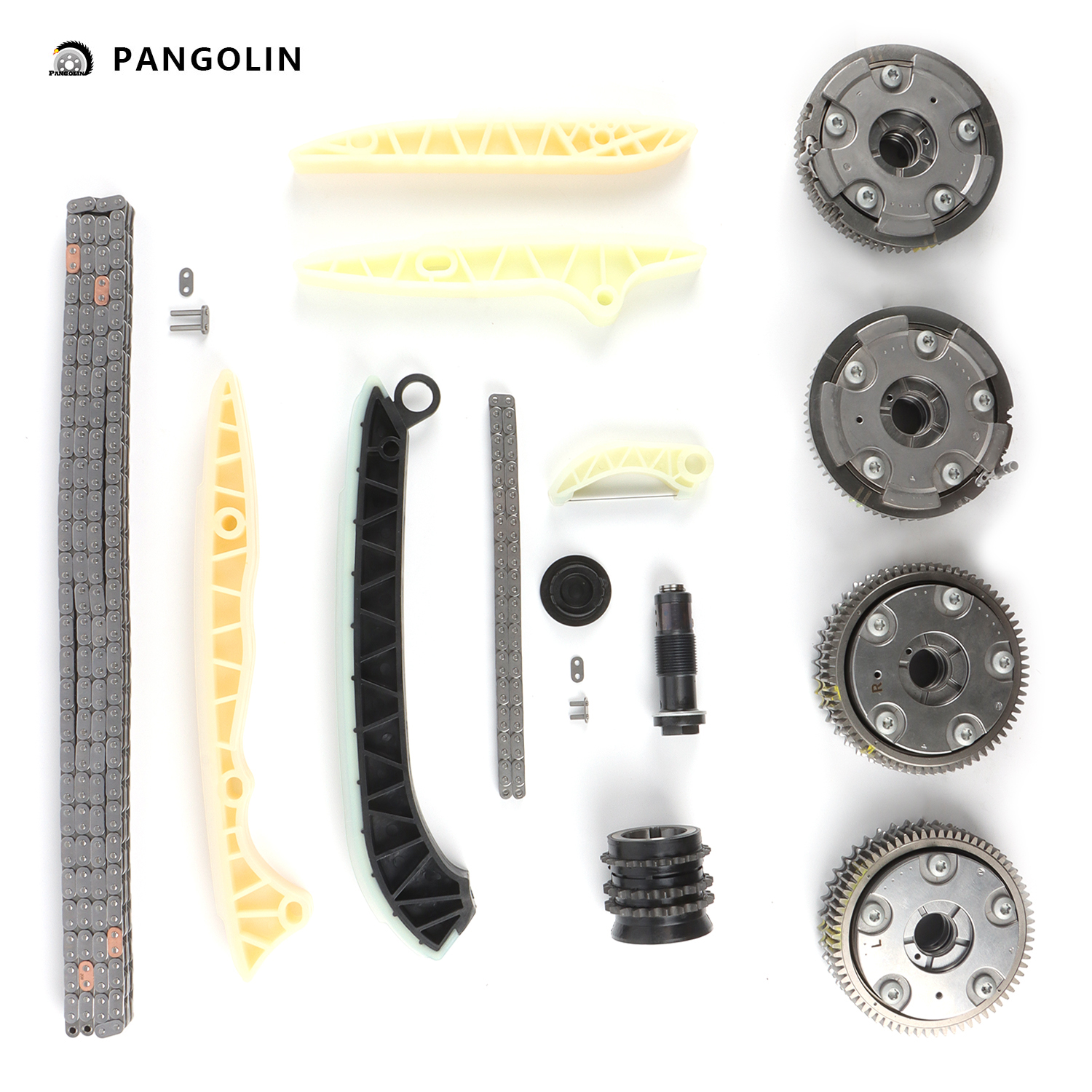 PANGOLIN Engine Timing Chain Kit Fit for 2006-2011 Mercedes-Benz C300 ...