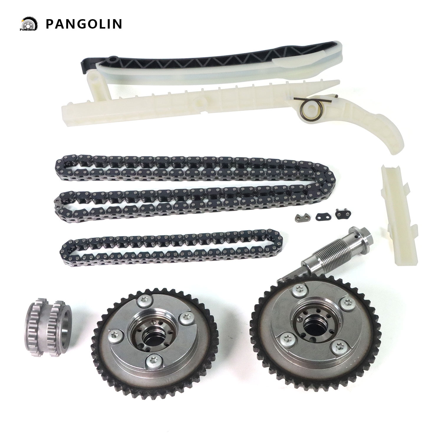 PANGOLIN Engine Timing Chain Kit Fit for 2008-2015 Mercedes-Benz C180 ...