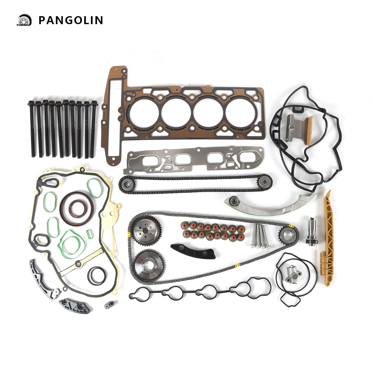 PANGOLIN Engine Timing Chain Kit Fit for 2011-2015 Buick LaCrosse ...