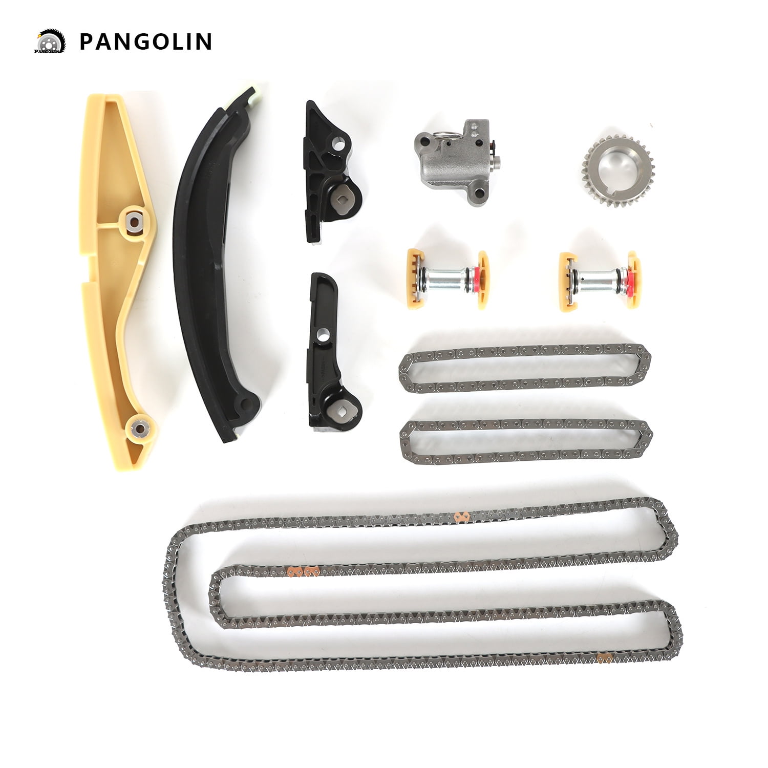 PANGOLIN Engine Timing Chain Kit Fit for 2011-2016 Lincoln MKX MKS MKZ ...