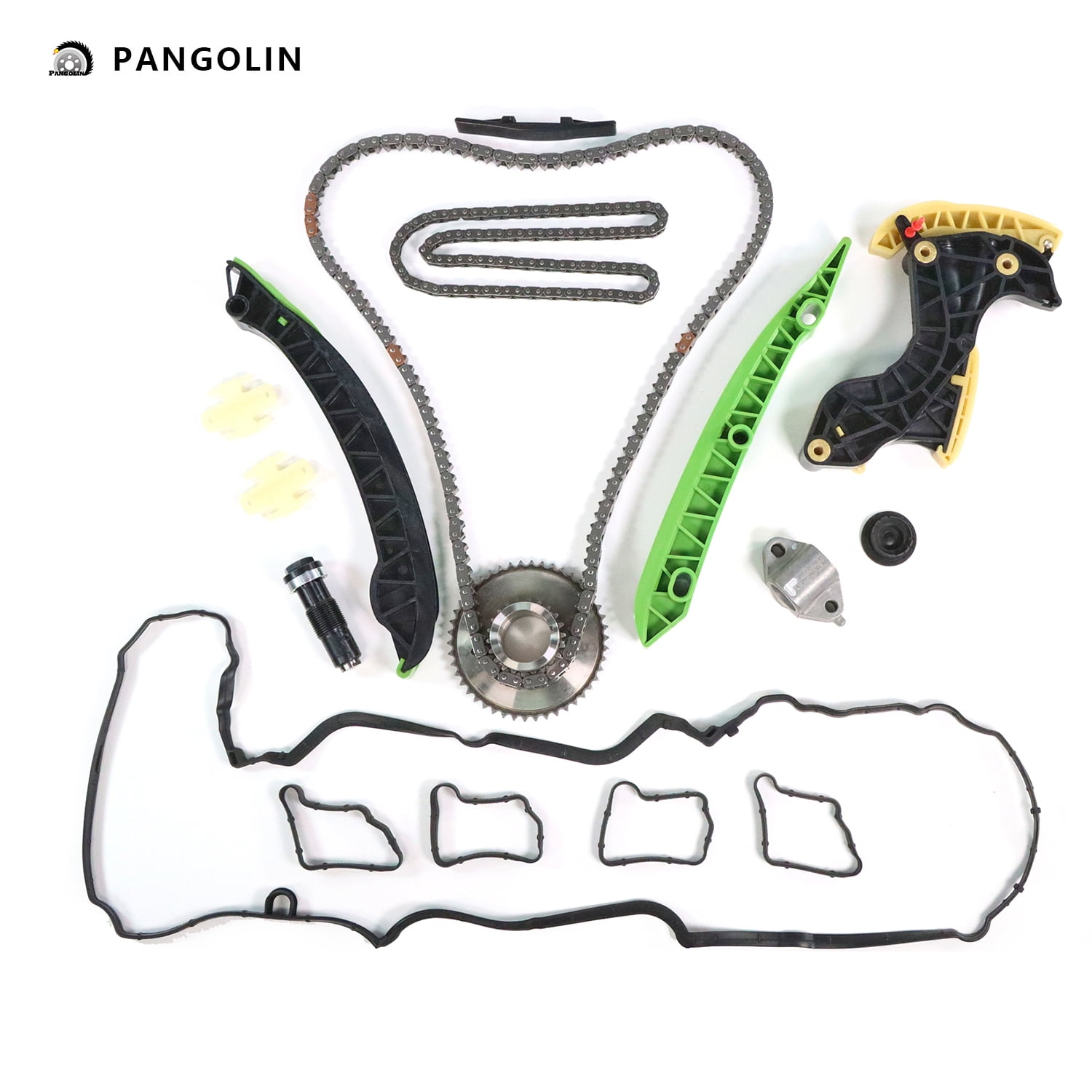 PANGOLIN Engine Timing Chain Kit Fit for 2012-2014 Mercedes-Benz SLK250 ...