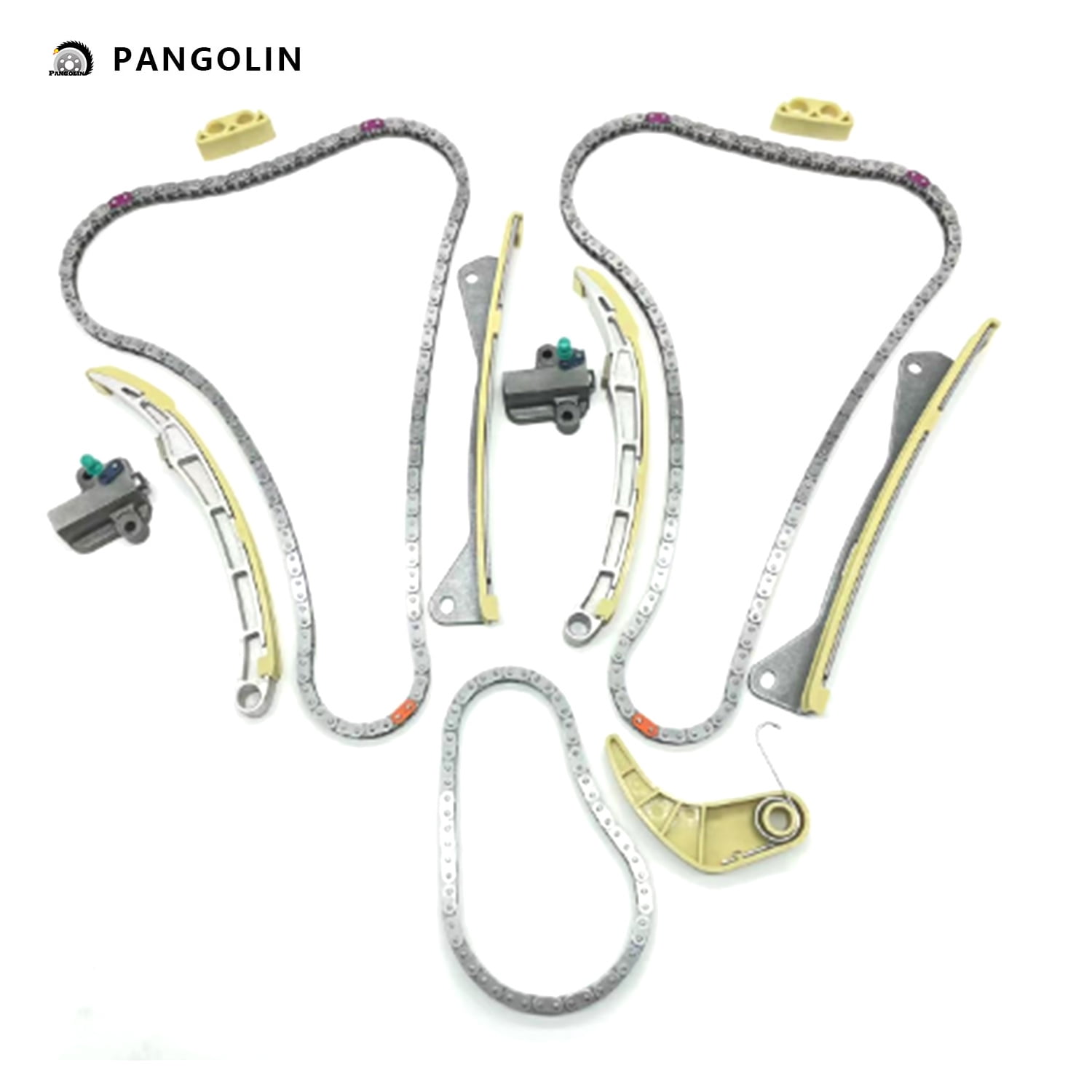 PANGOLIN Engine Timing Chain Kit Fit for 2013-2022 Genesis Coupe G70 ...