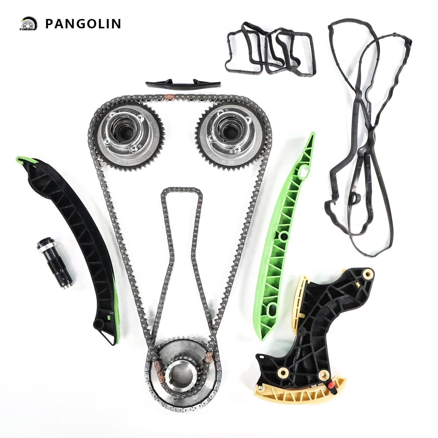 PANGOLIN Engine Timing Chain Kit with Oil Pump Fit for 2012-2014 ...