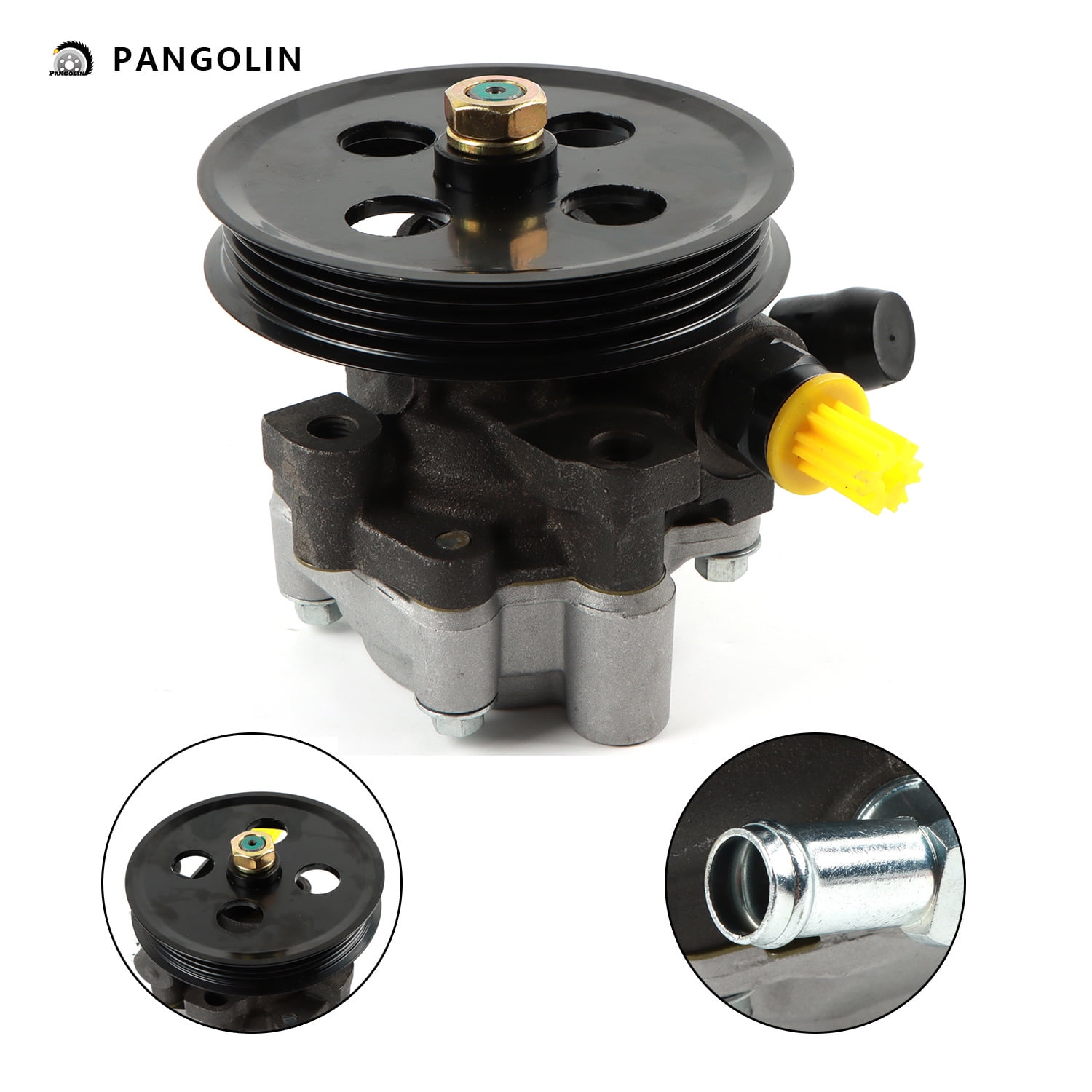 PANGOLIN Power Steering Pump with Pulley 21-5362 Compatible with 2004 ...