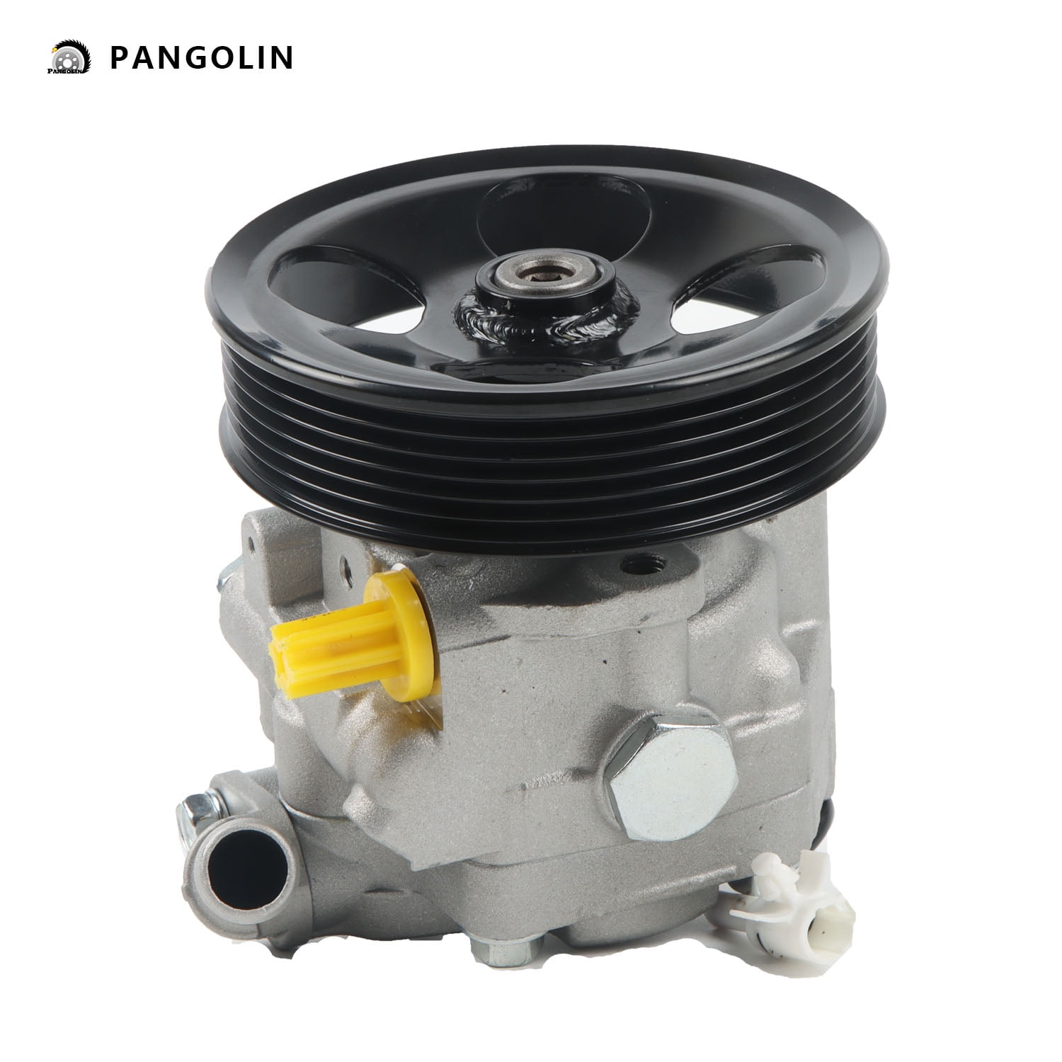 PANGOLIN Power Steering Pump with Pulley 21-607 Compatible with 2011 ...