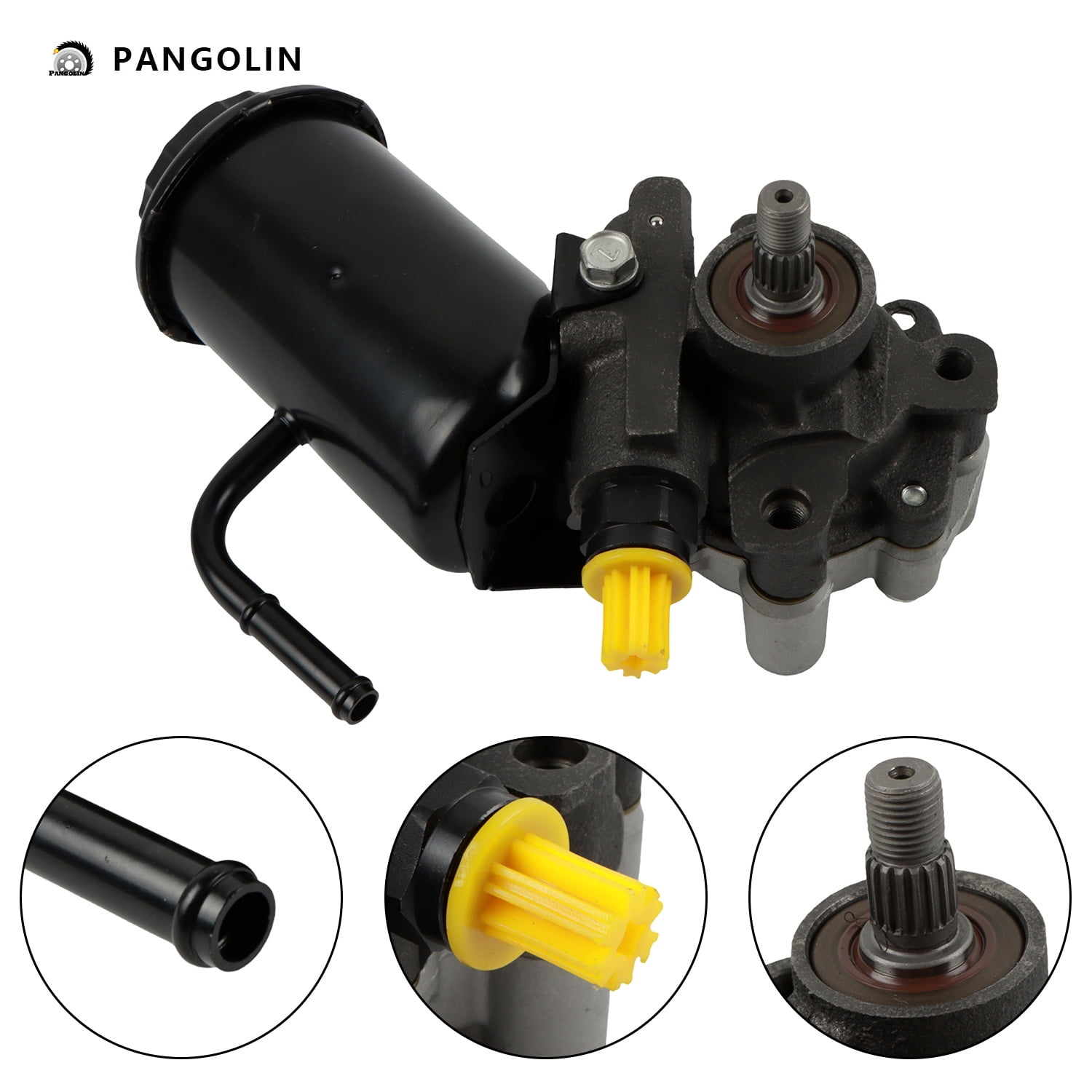 PANGOLIN Power Steering Pump with Reservoir 21-5229 Compatible with ...