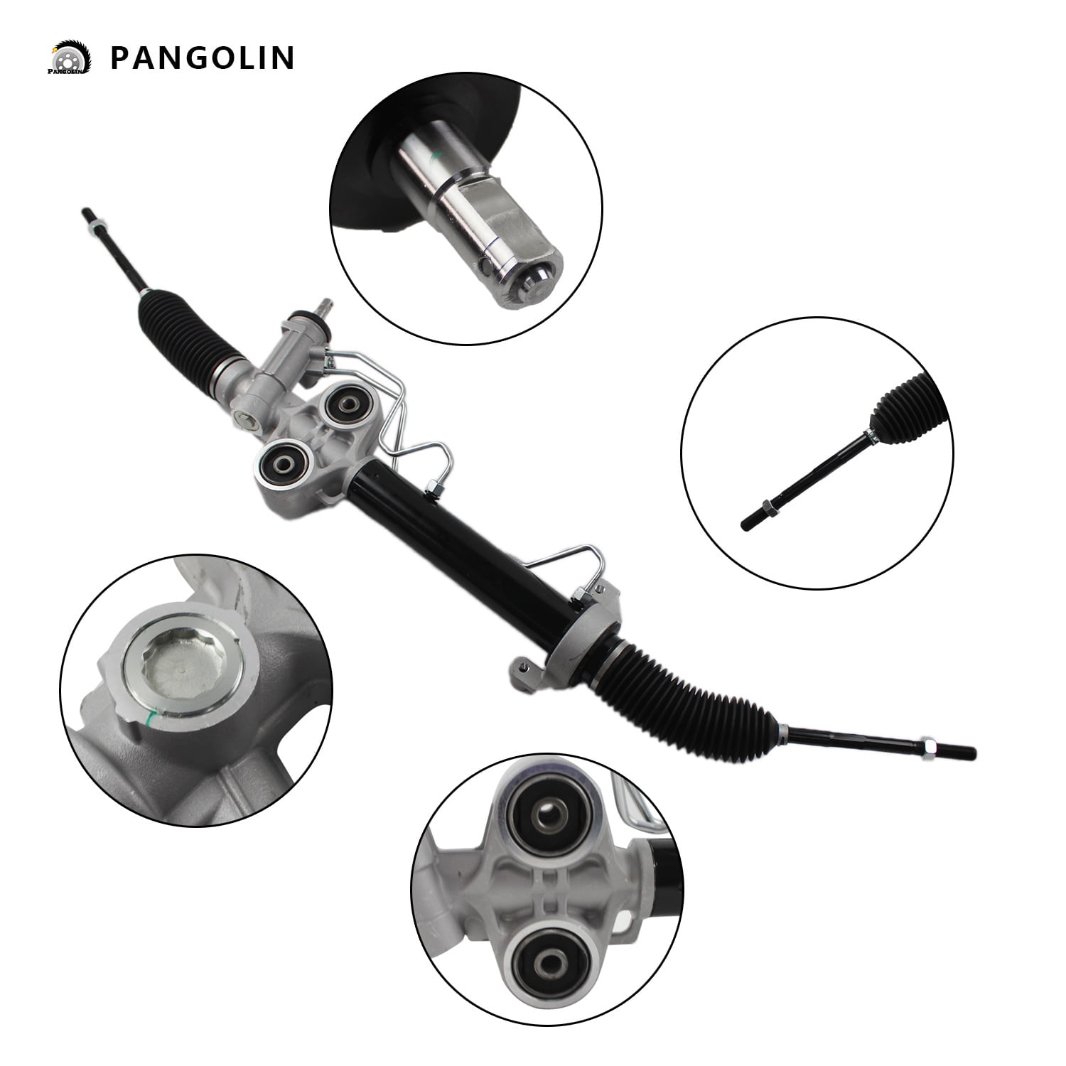 PANGOLIN Power Steering Rack with Pinion Assembly 22-1036 Fit for 2007 ...